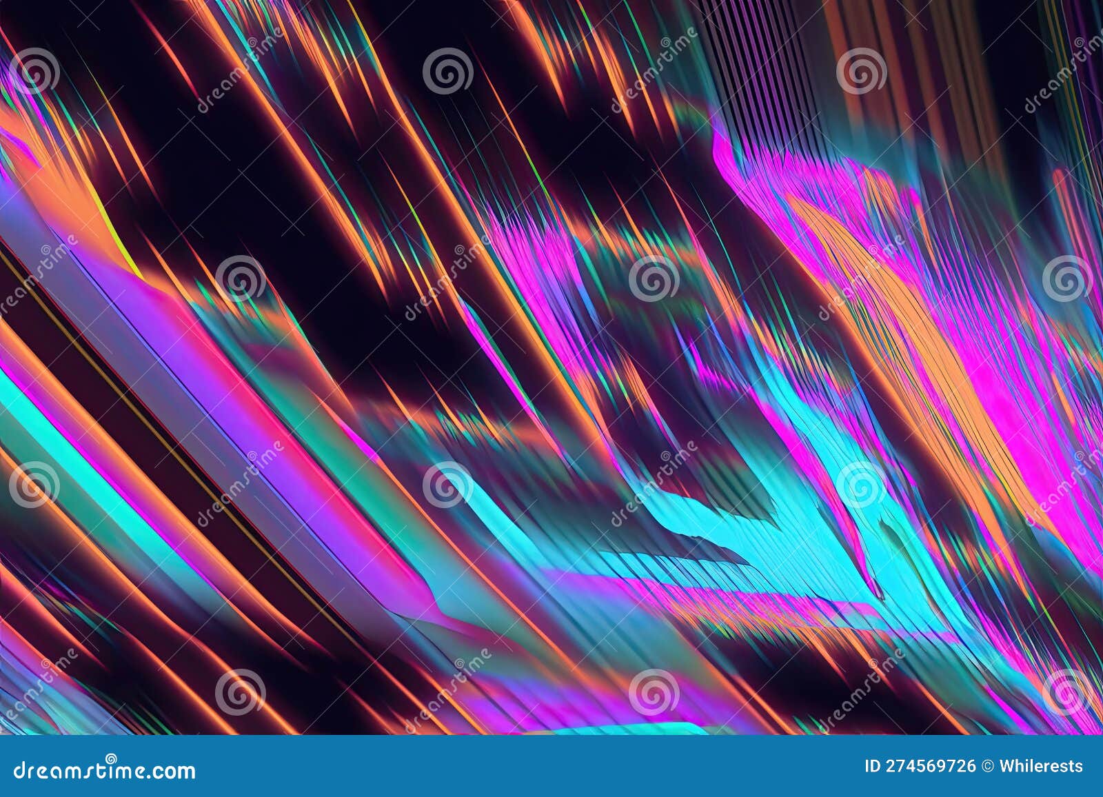 Abstract Digital Glitch Noise Texture Psychedelic Pattern. Distortion ...