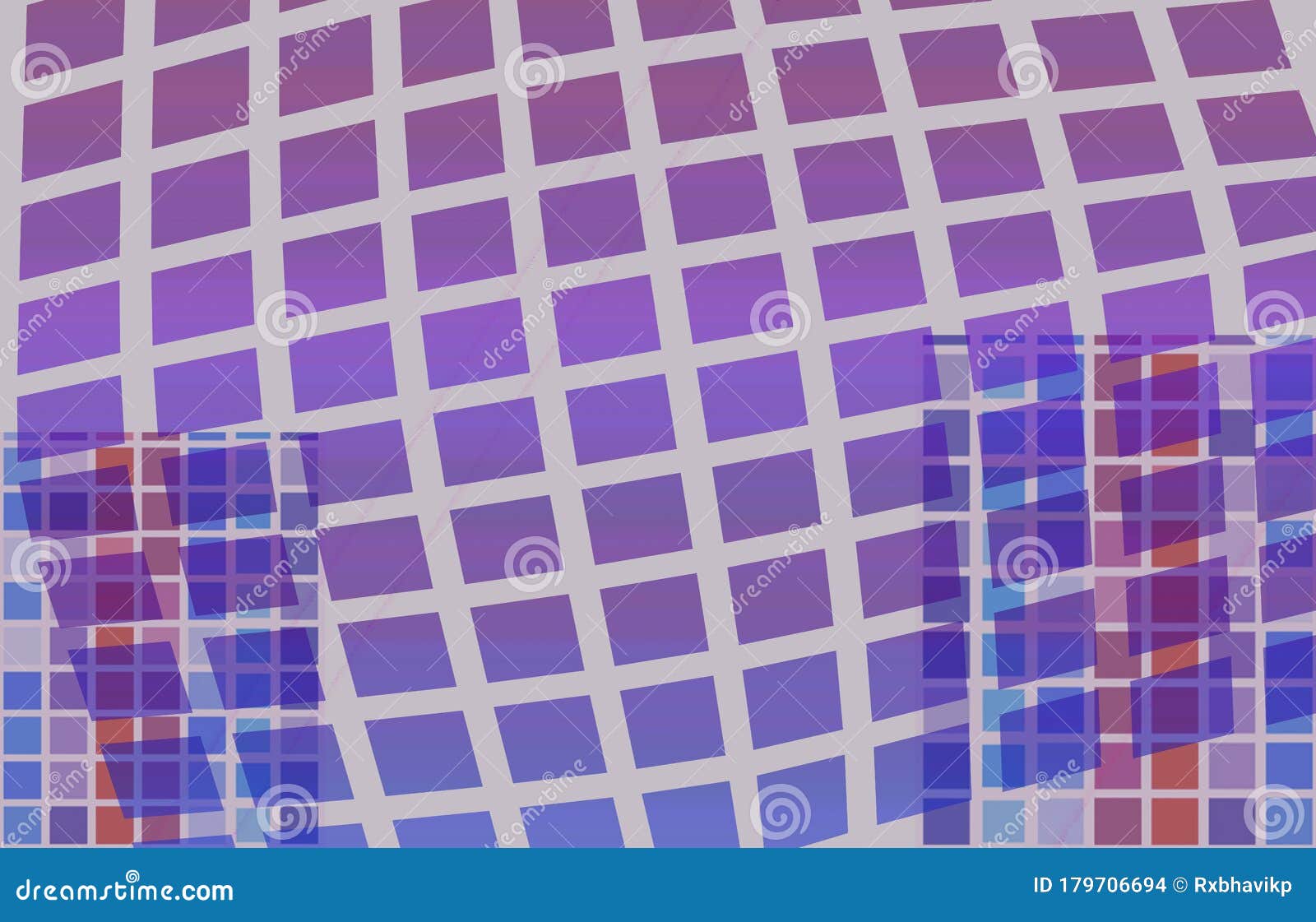 Abstract Digital Gradient Colorful Mosaic Squares Pattern Background ...