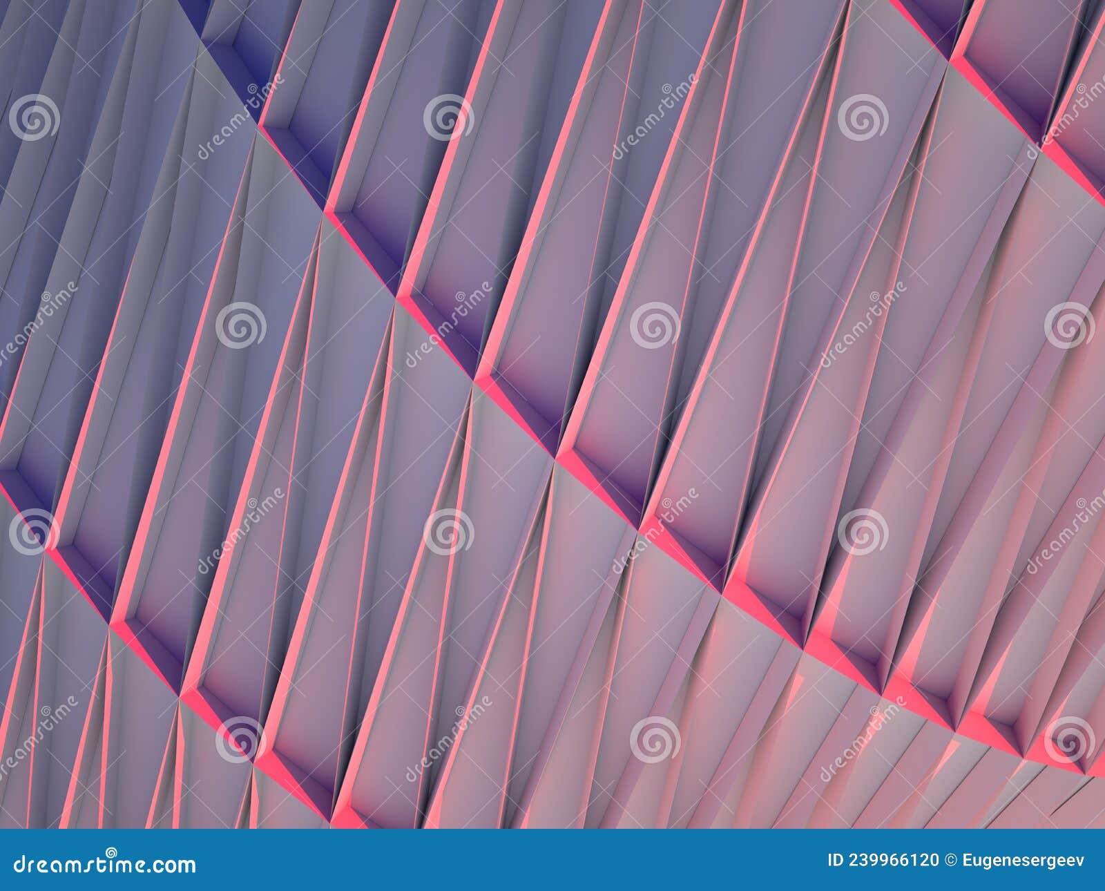 Abstract Digital Graphic Background, Parametric 3d Stock Illustration ...