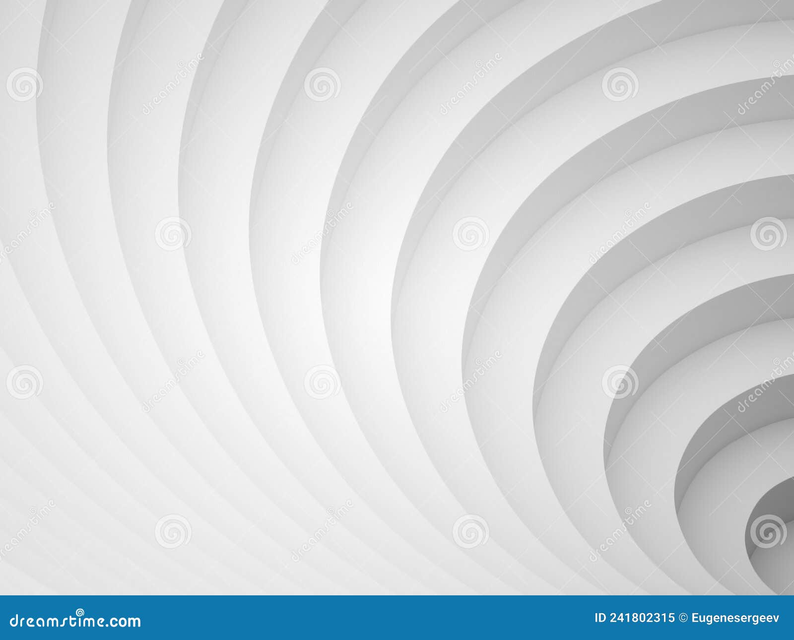 Abstract Digital Graphic Background, White Helix Pattern, 3d Stock ...