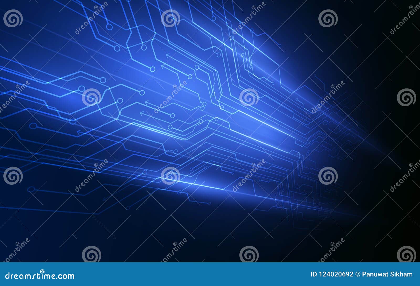 Abstract Digital Hi Tech Technology Innovation Concept Vector Ba Stock ...