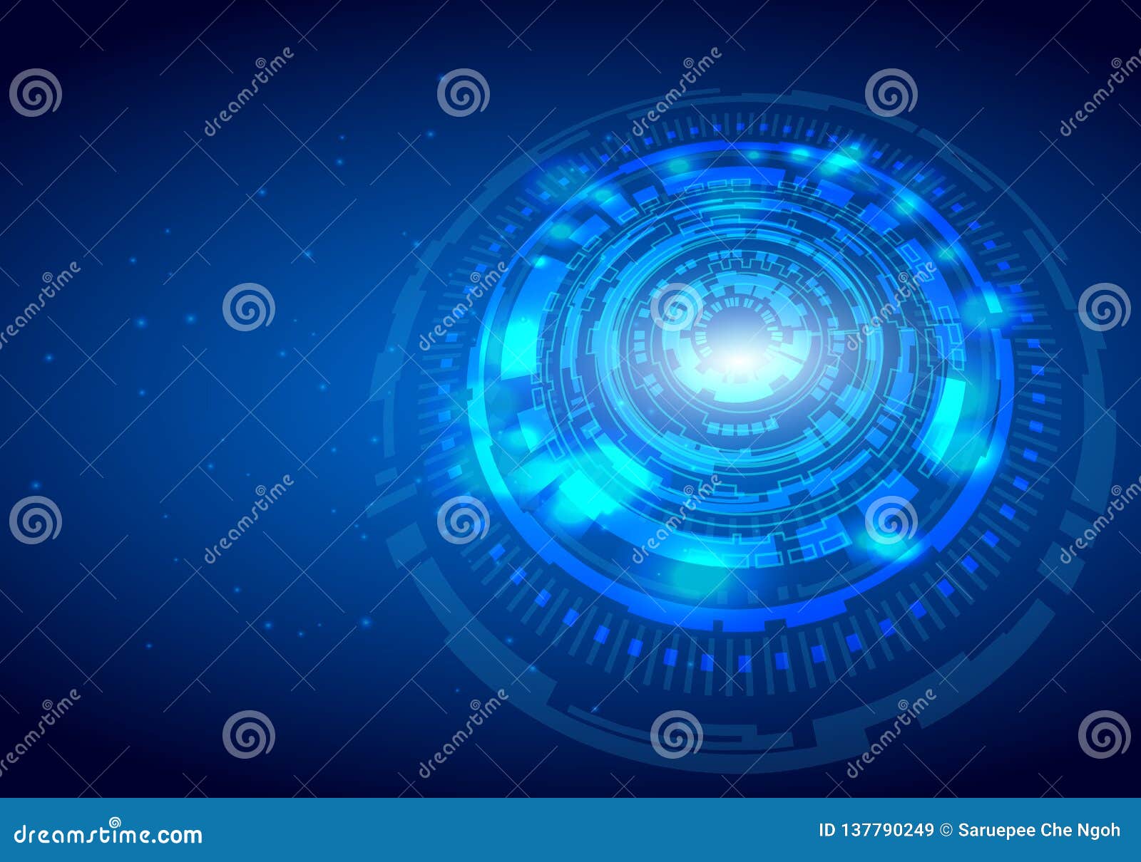Abstract Digital Hi Tech Technology Innovation Concept Vector ...