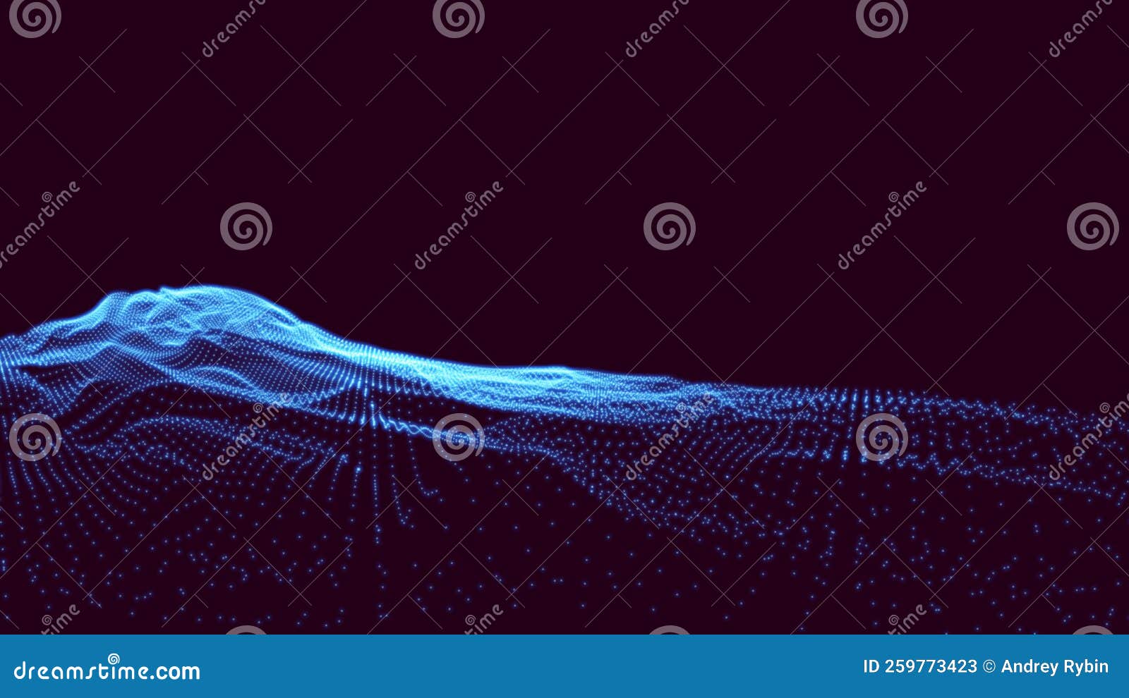 Abstract Digital Landscape with Flowing Particles. Cyber or Technology ... Abstract Digital Landscape with Flowing Particles. Cyber or Technology ...