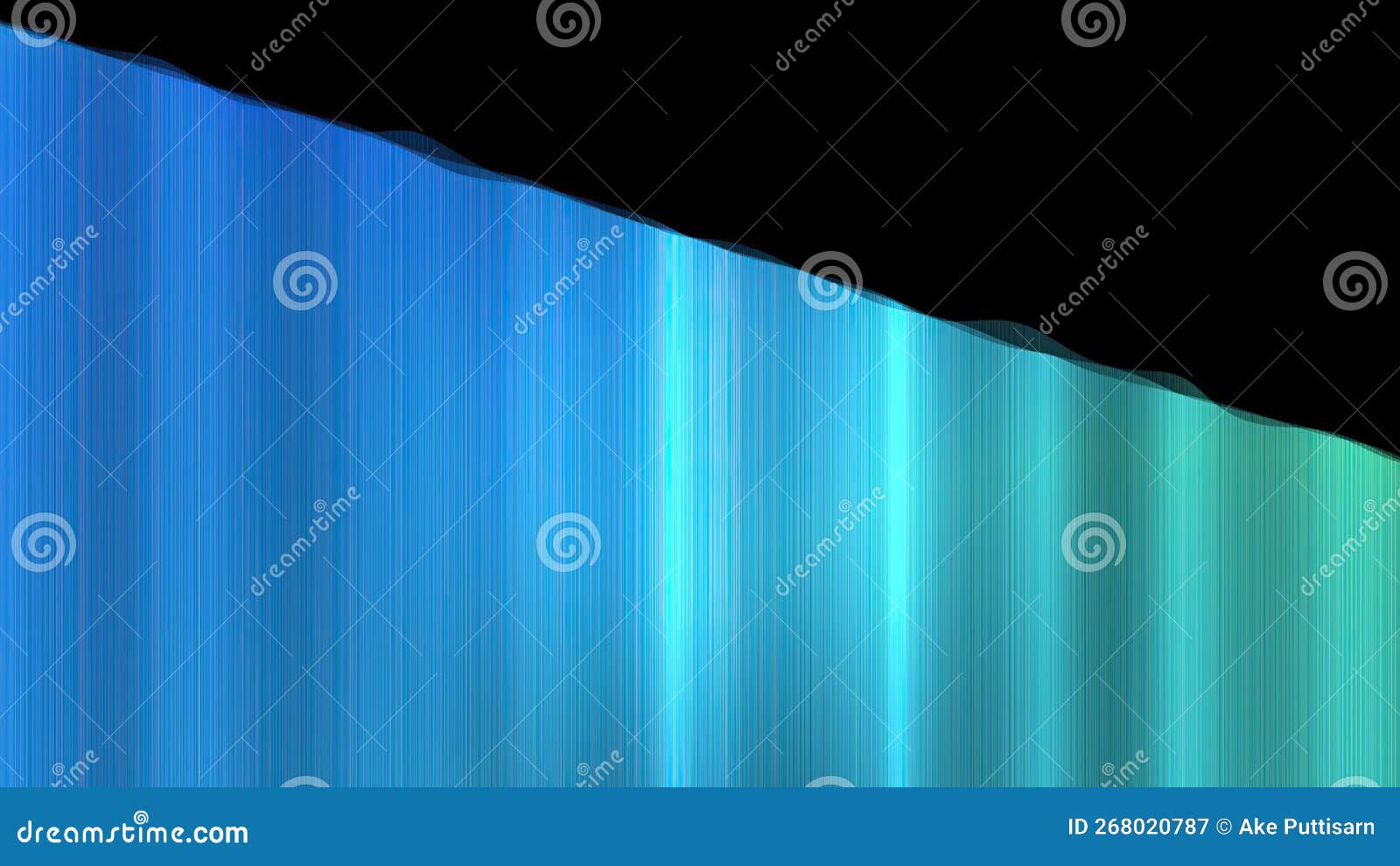 Abstract Digital Light Background. 3d Rendering of Vertical Light Bar ...