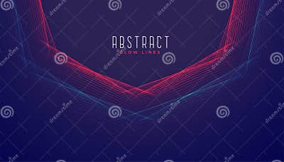 Abstract Digital Lines Background Design Stock Vector - Illustration of ...