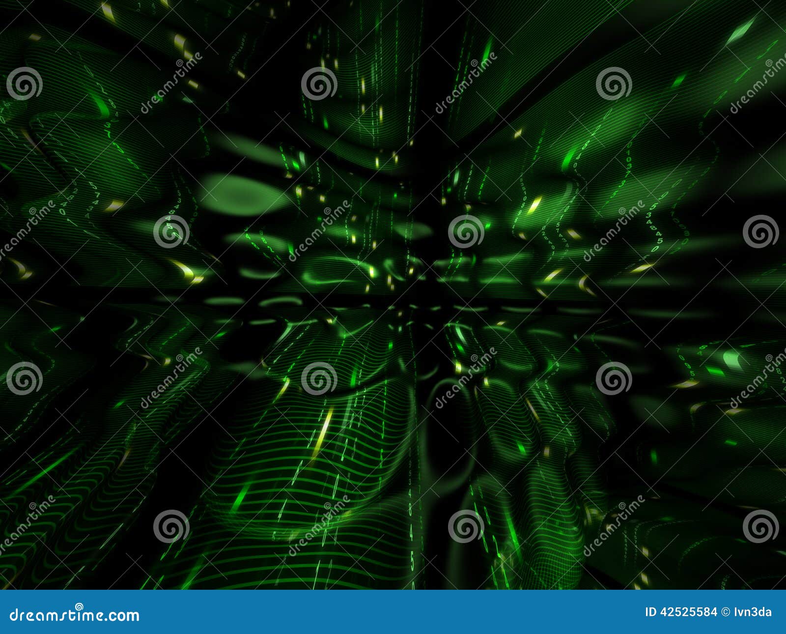Abstract digital matrix stock photo. Image of graphic - 42525584