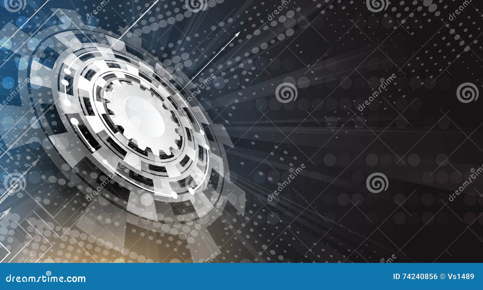 Abstract Digital Matrix Concept Network Technology Background Stock ...