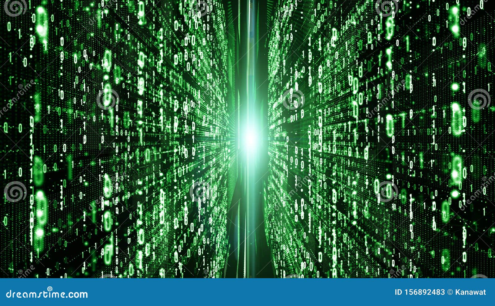 Matrix Connection Nodes Network Background Vector Illustration ...