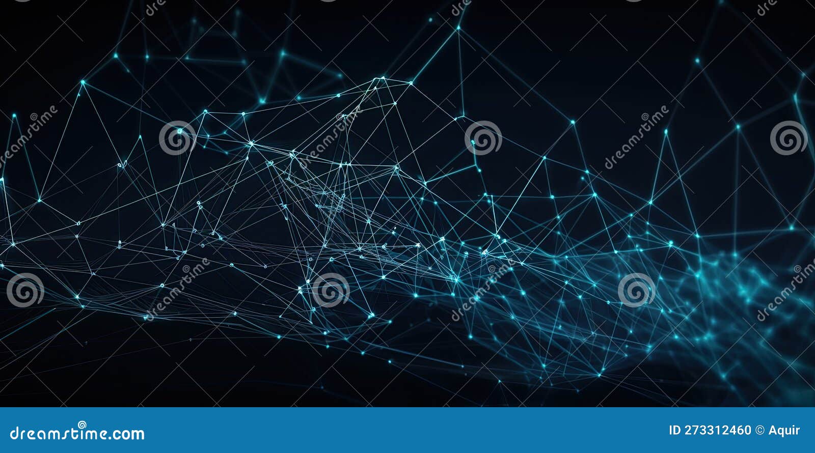Abstract Digital Network Connection Background. Big Data Background ...