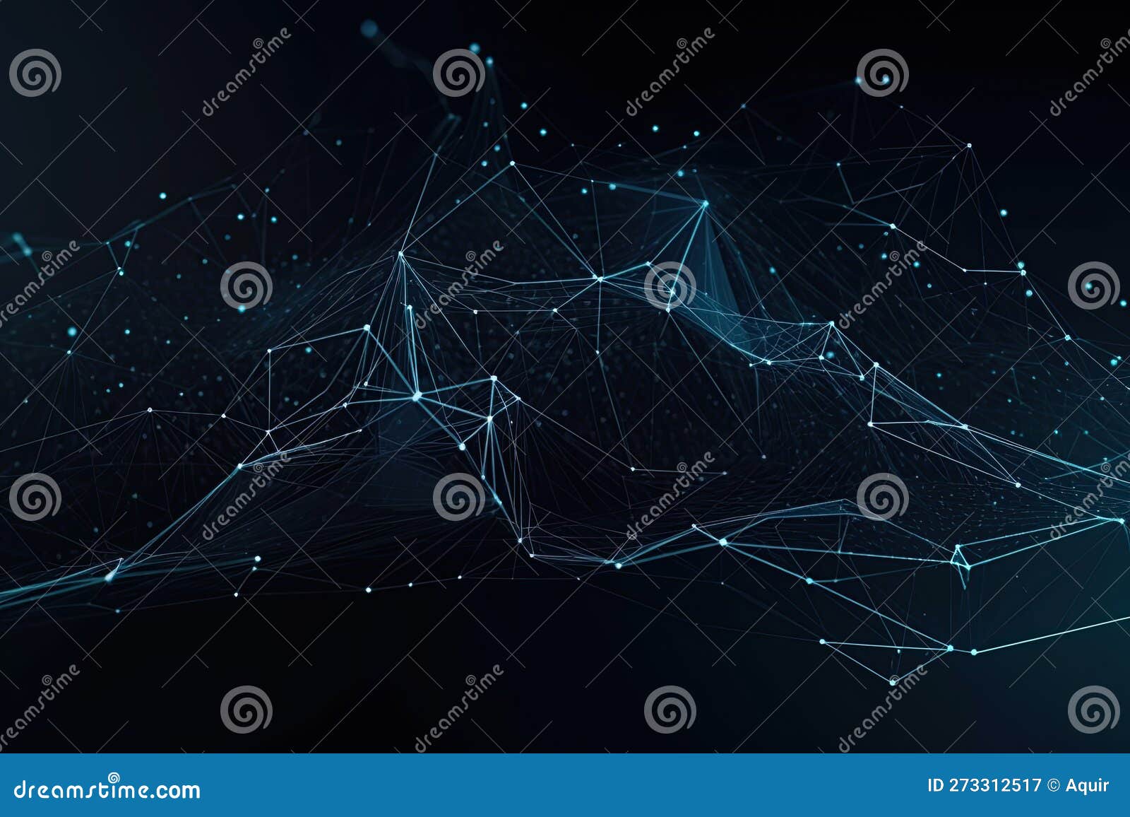 Abstract Digital Network Connection Background. Big Data Background ...