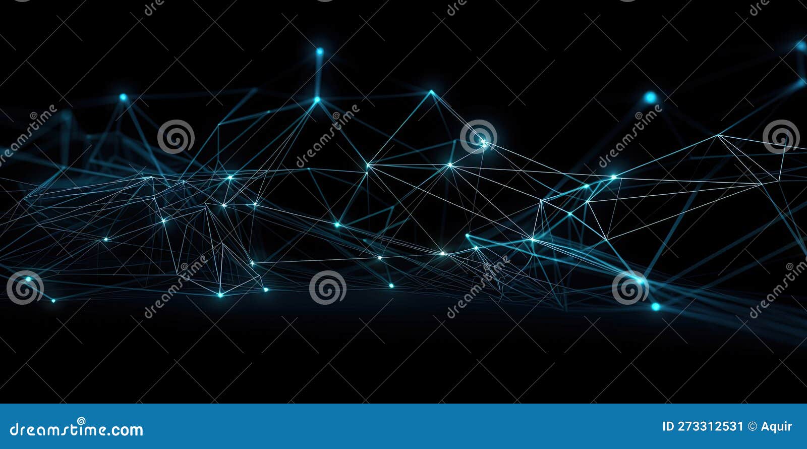 Abstract Digital Network Connection Background. Big Data Background ...