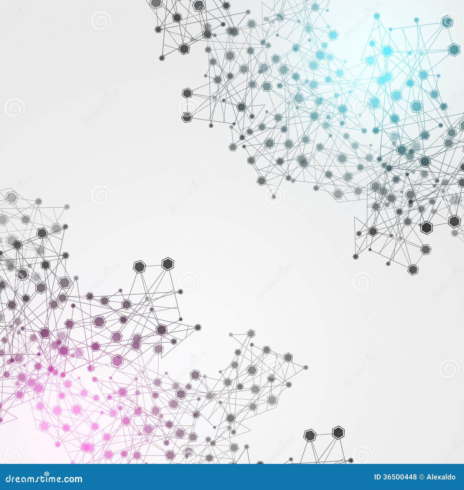 Abstract Digital Network stock illustration. Illustration of internet ...