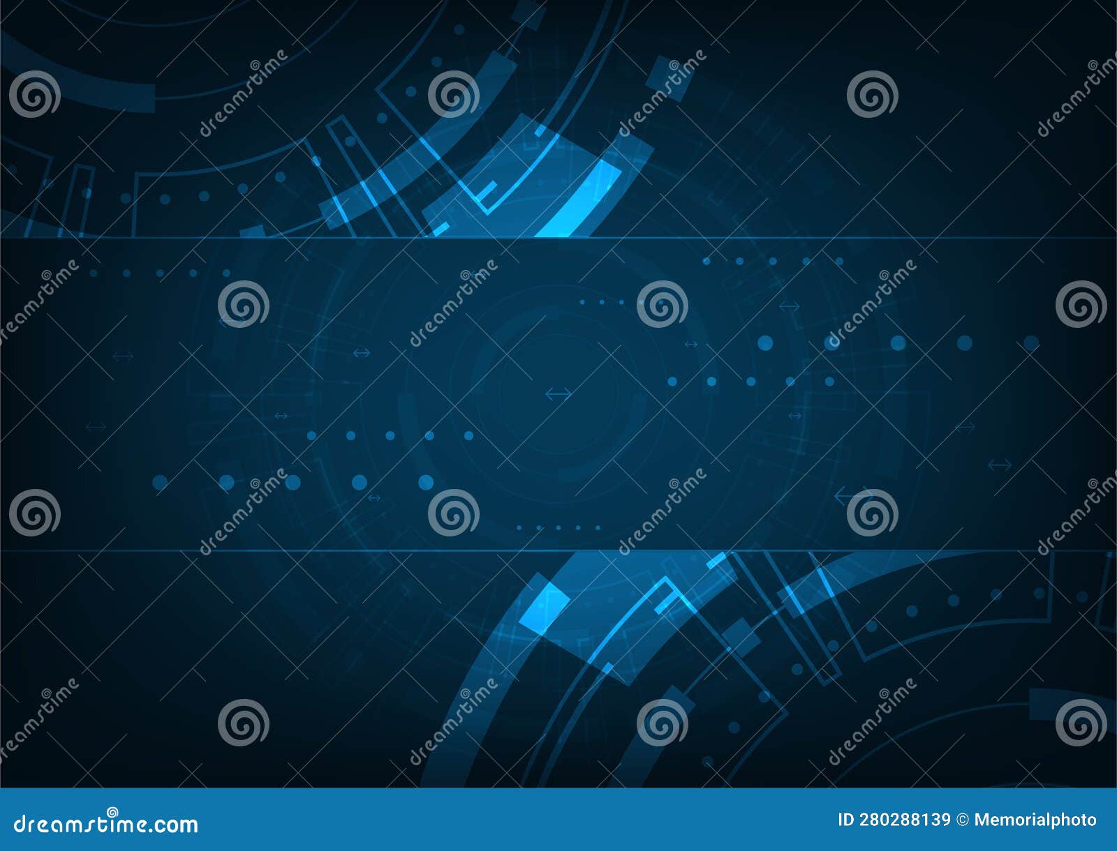 Abstract Digital Networking Template. Technology Engineering Background ...