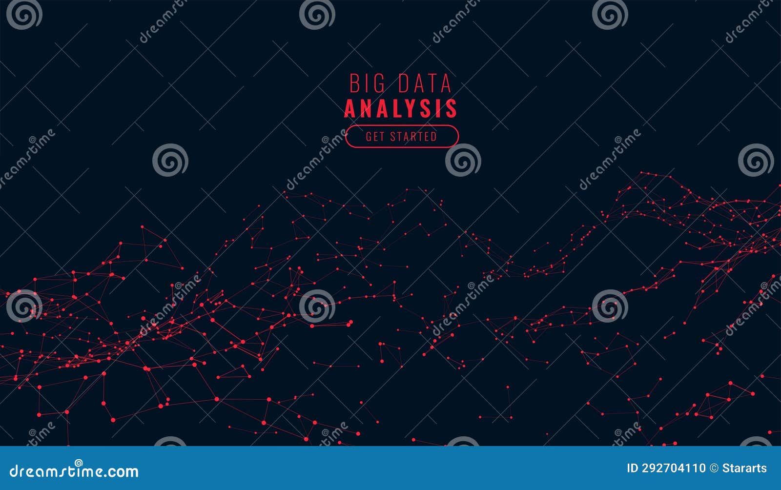 Abstract Digital Polygonal Array Banner for Science Innovation Stock ...