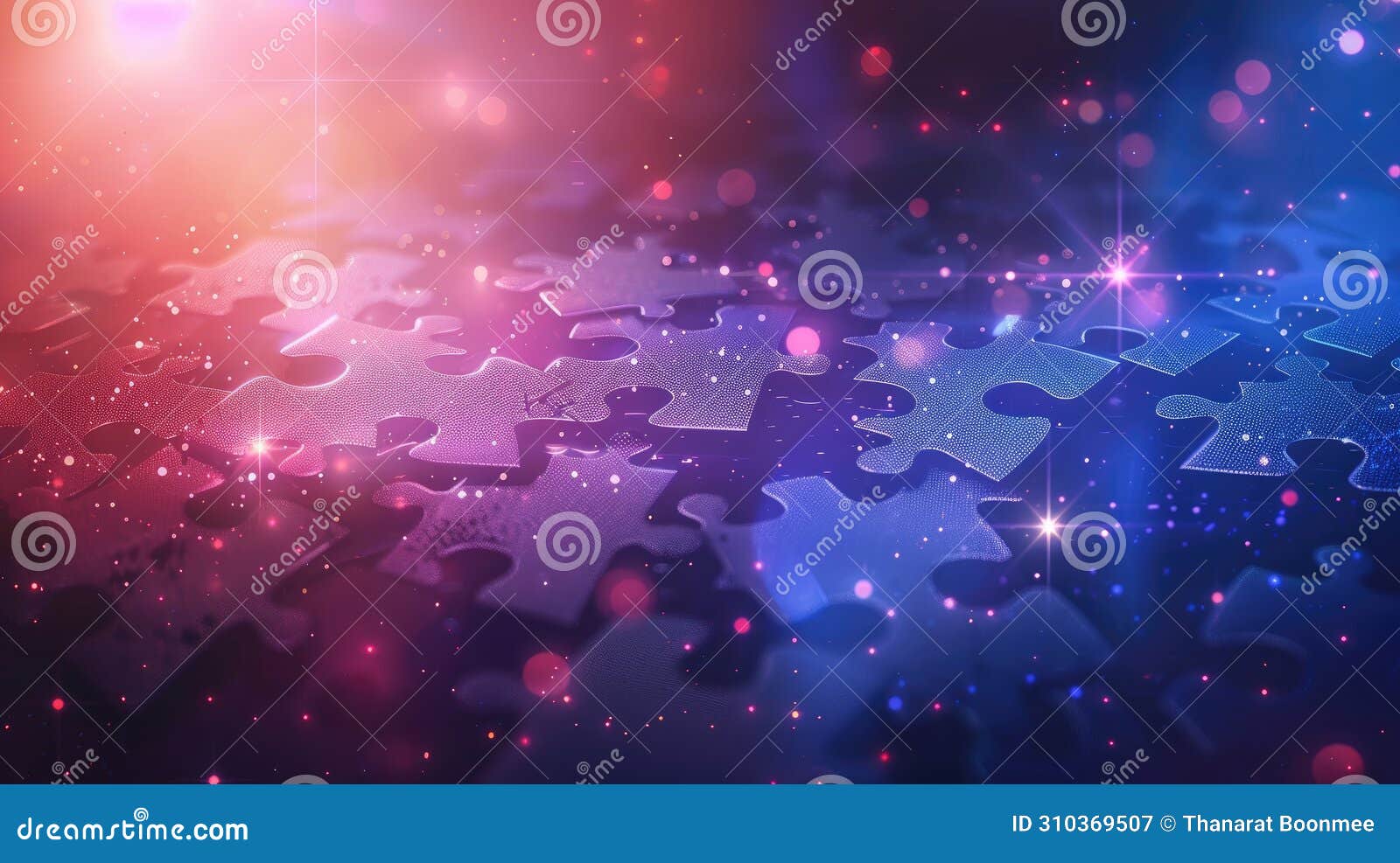 Abstract Digital Puzzle Backdrop, Showcasing Cutting-edge Technology ...