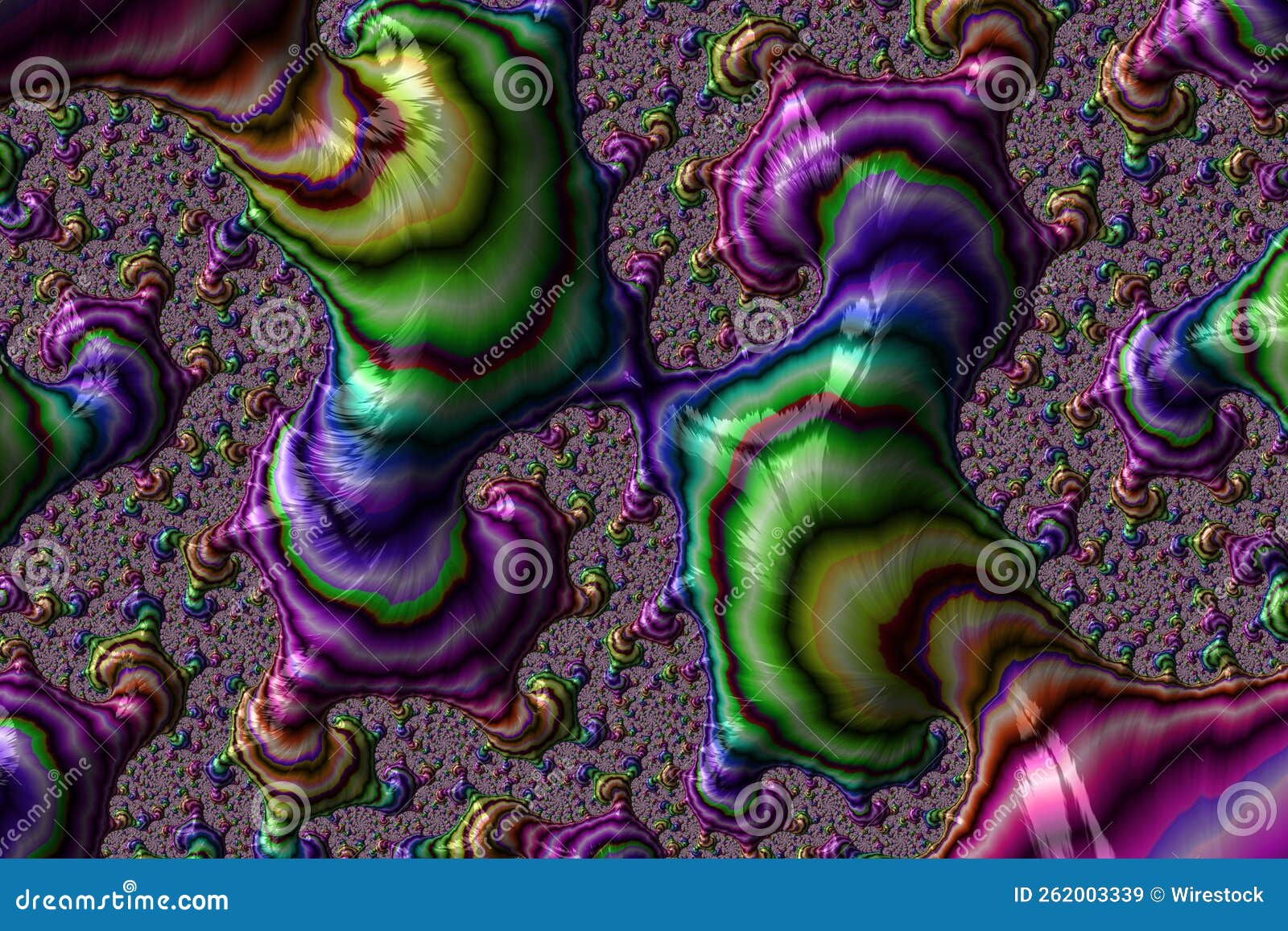 Abstract Digital Render of a Vibrant Background for Wallpapers Stock ...