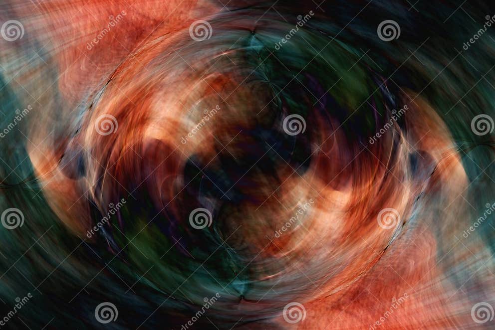 Abstract Digital Space Background with Bronze Color Stock Illustration ...