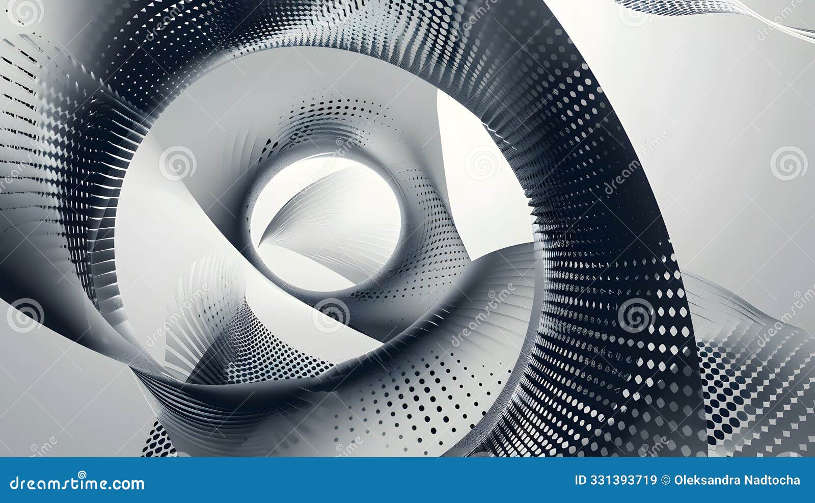 Abstract Digital Spiral Background with a Modern and Innovative Design ...