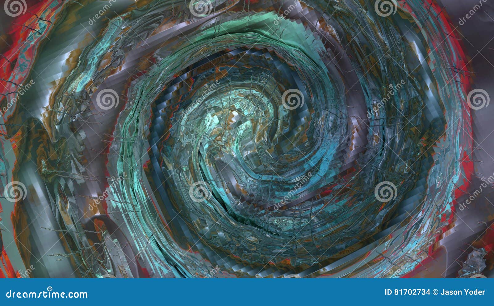 Abstract Digital Swirl Background Stock Illustration - Illustration of ...