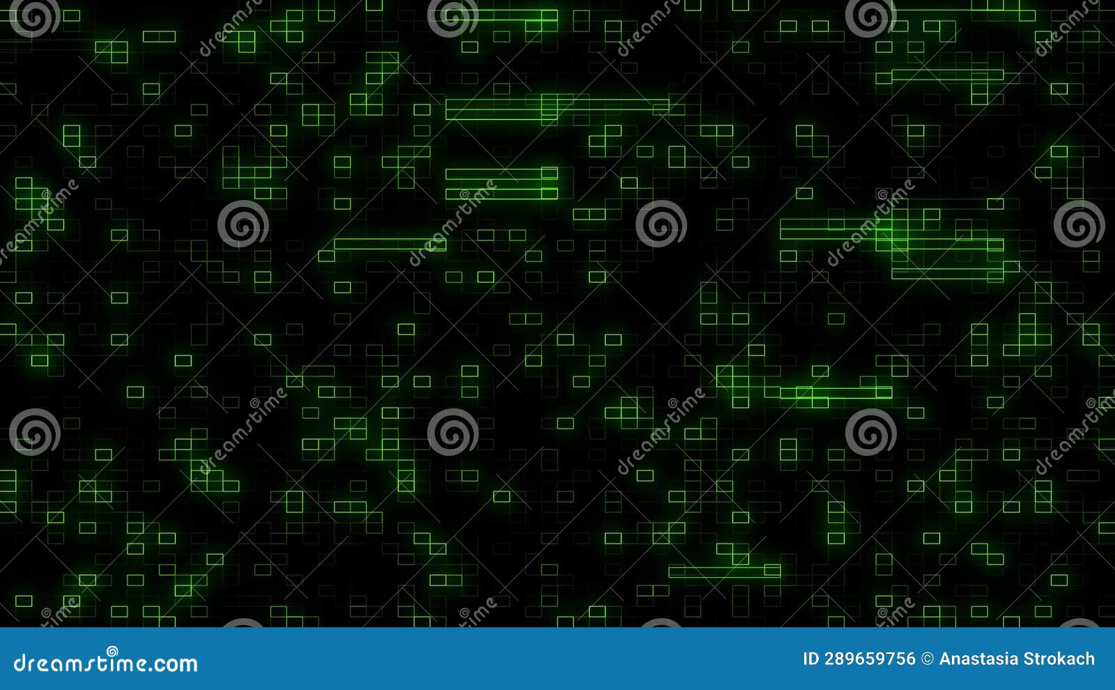 Abstract Digital Technology Background. the Concept of the Digital Age ...