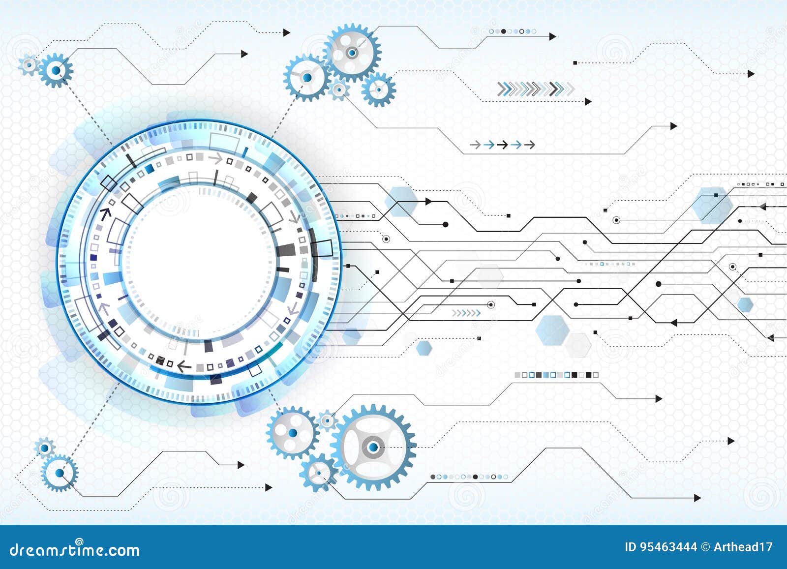 Abstract Digital Technology Concept. High Tech Computer Stock Vector ... Abstract Digital Technology Concept. High Tech Computer Stock Vector ...