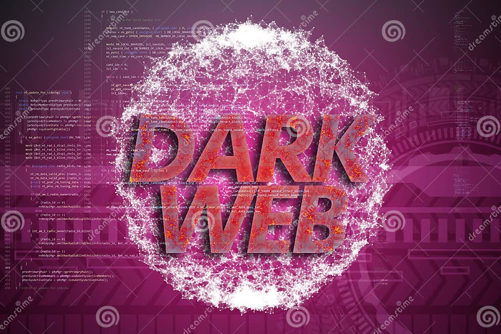 Abstract Digital Technology Dark Web Text Background, Danger Internet ...