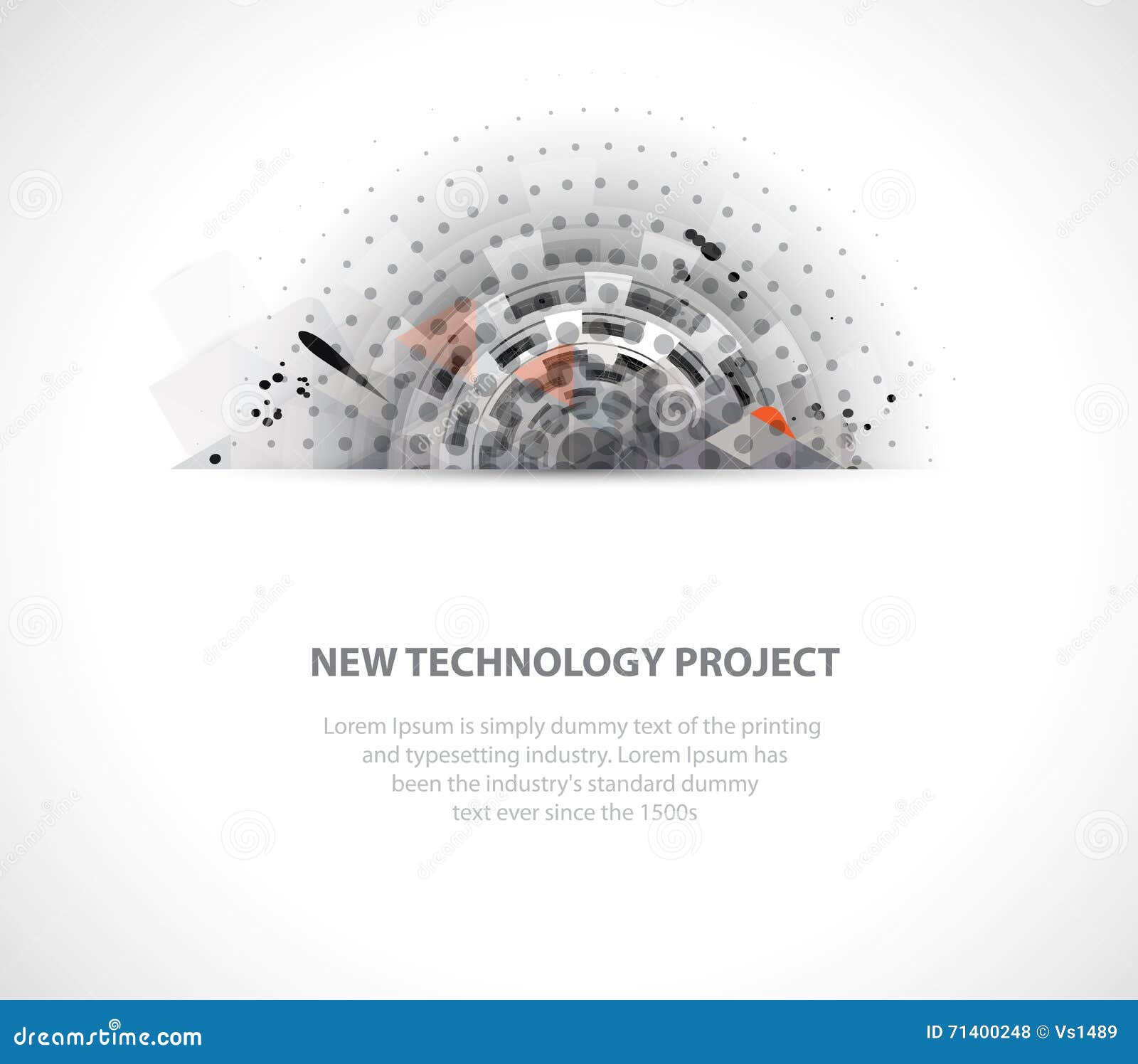 Abstract Digital Web Site Header. Banner Background Stock Vector ...