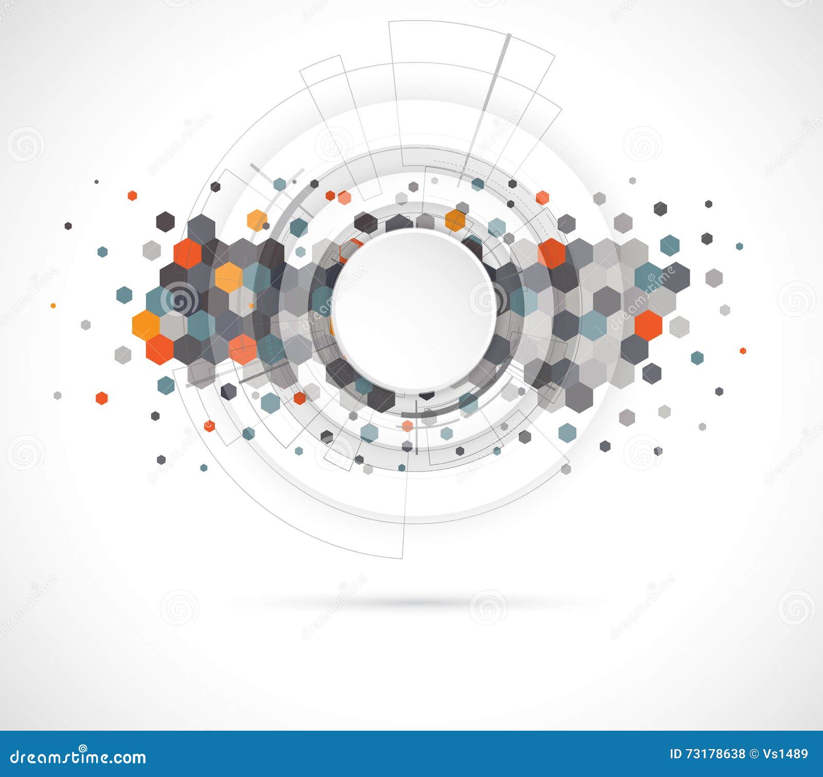 Abstract Digital Web Site Header. Banner Background Stock Vector ...