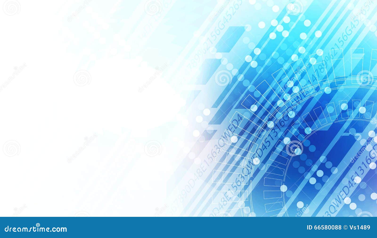 Abstract Digital Web Site Header. Banner Background Stock Vector ...