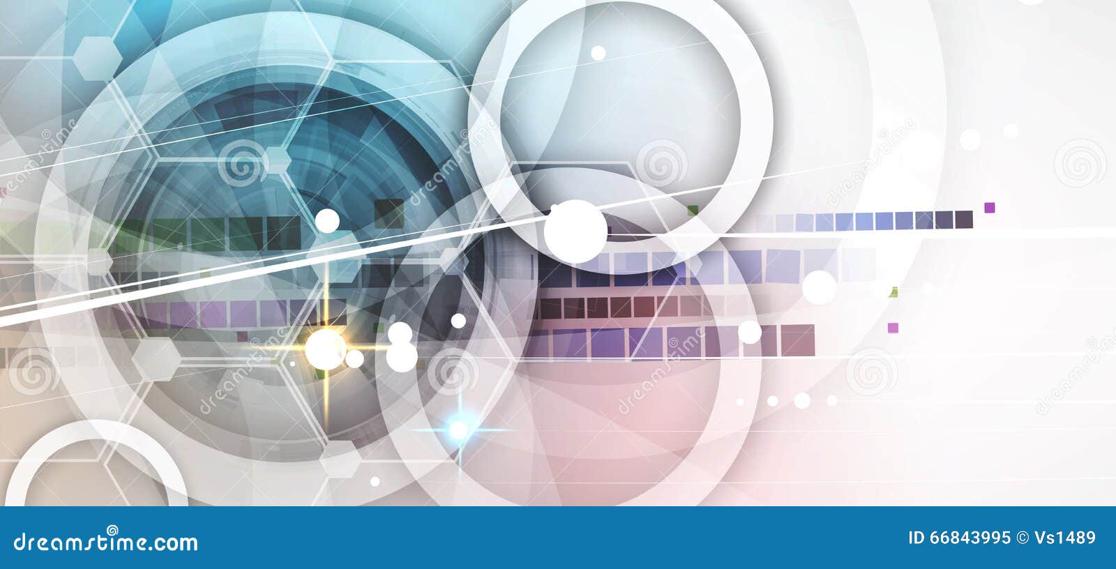 Abstract Digital Web Site Header. Banner Background Stock Vector ...