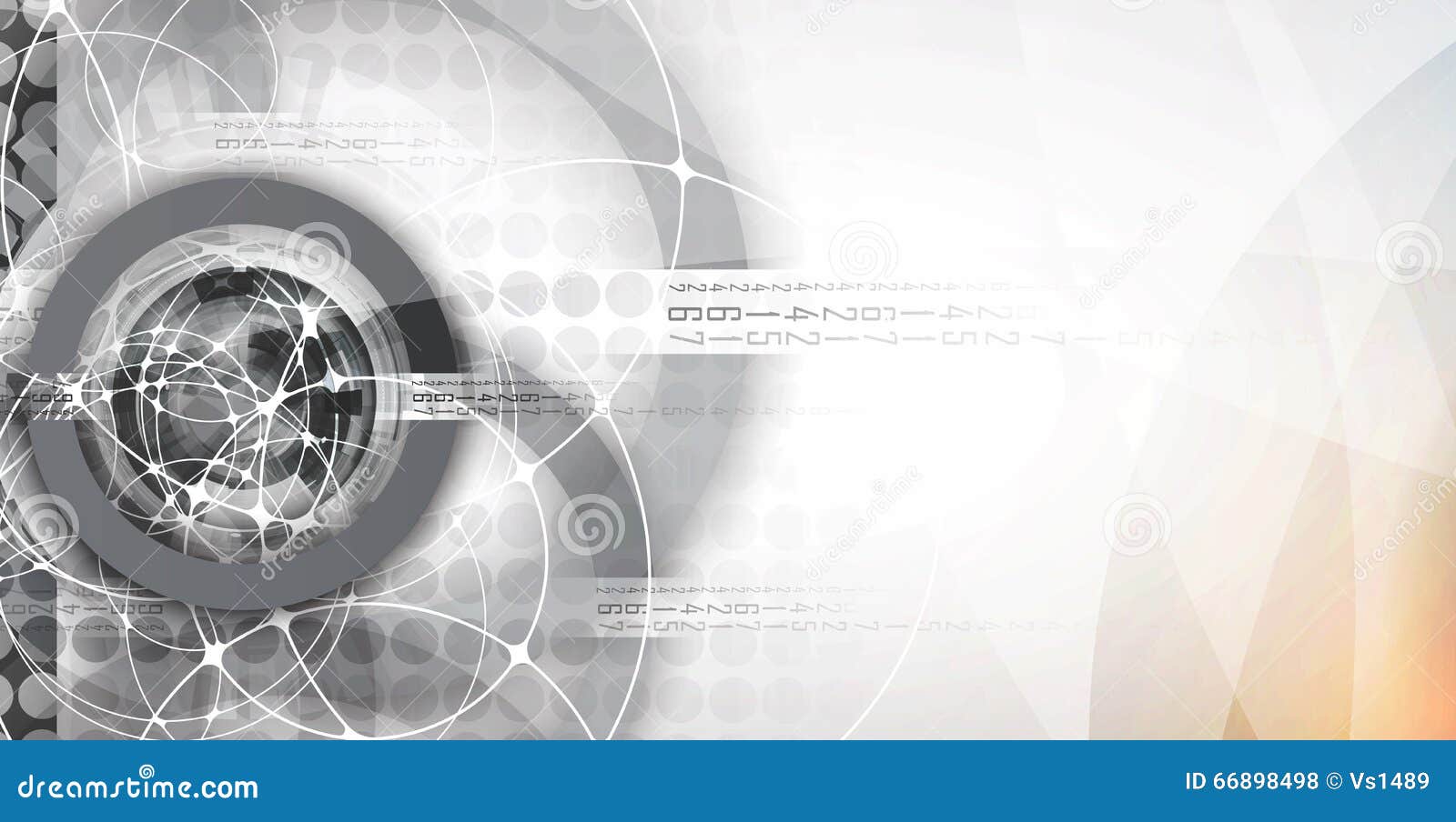 Abstract Digital Web Site Header. Banner Background Stock Vector ...