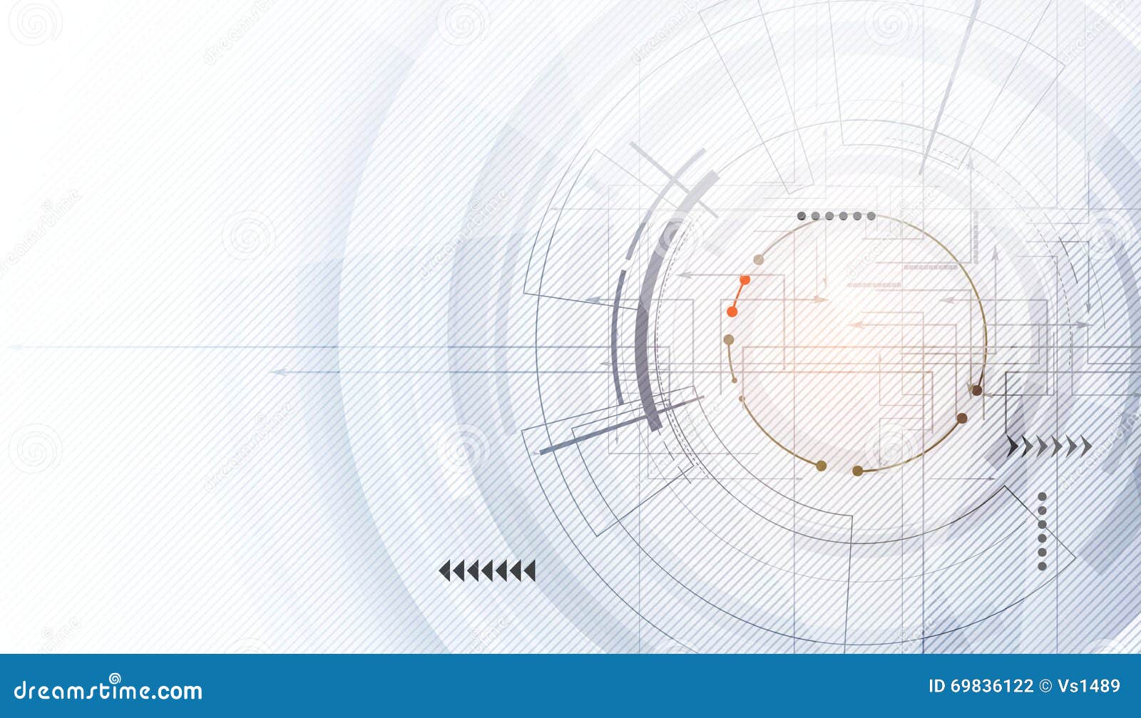 Abstract Digital Web Site Header. Banner Background Stock Vector ...