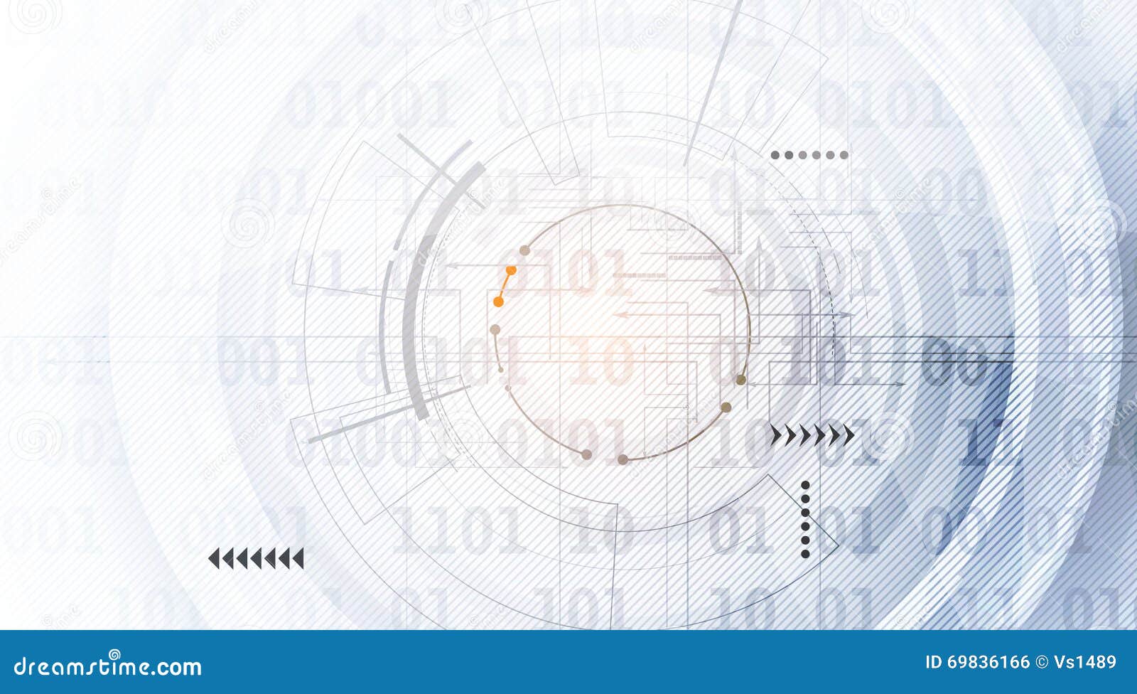 Abstract Digital Web Site Header. Banner Background Stock Vector ...