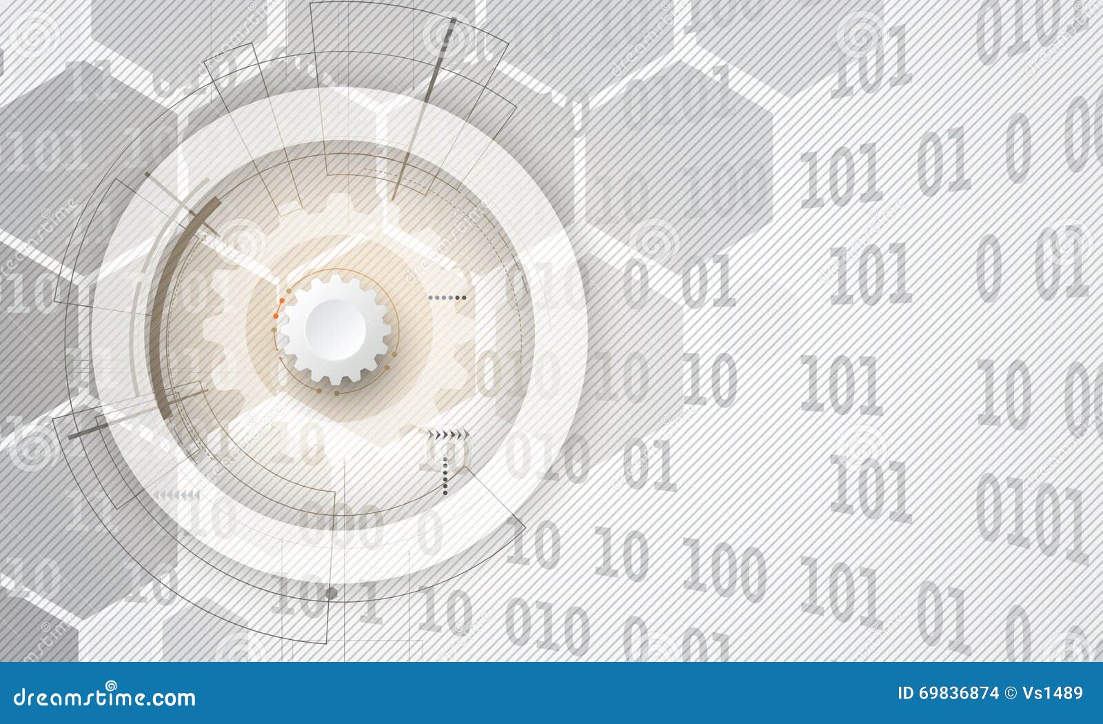 Abstract Digital Web Site Header. Banner Background Stock Vector ...