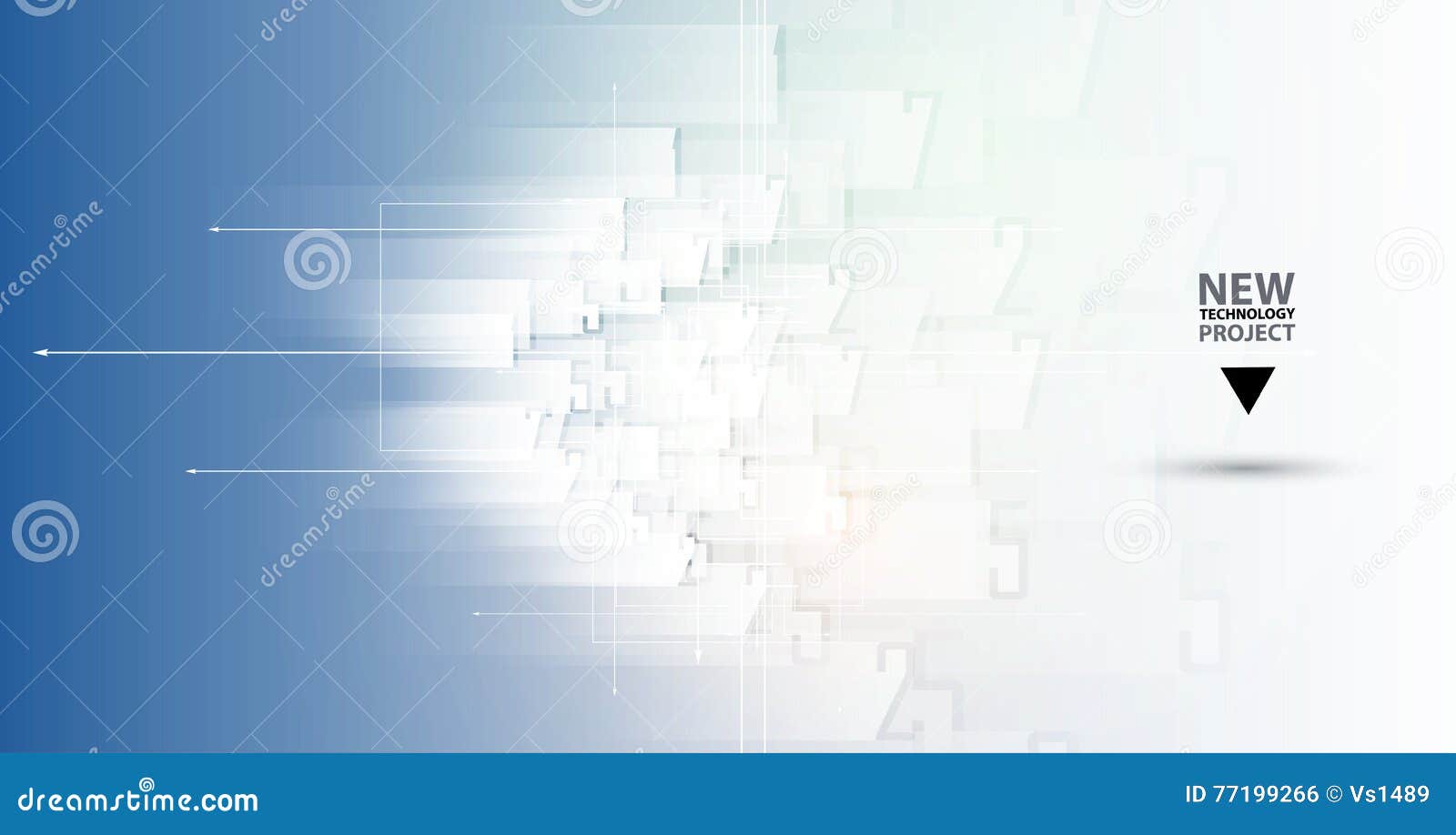 Abstract Digital Web Site Header. Banner Background Stock Vector ...