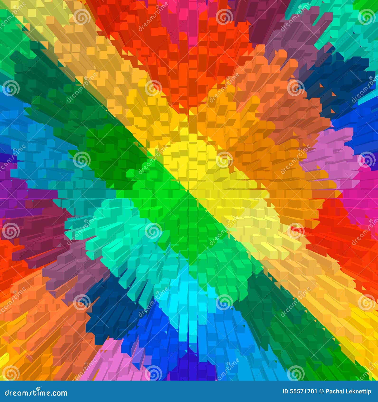 Abstract Dimension Background Stock Illustration - Illustration of ...