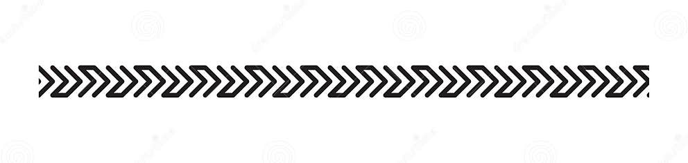 Abstract Direction Pattern Border Design. Vector Illustration ...