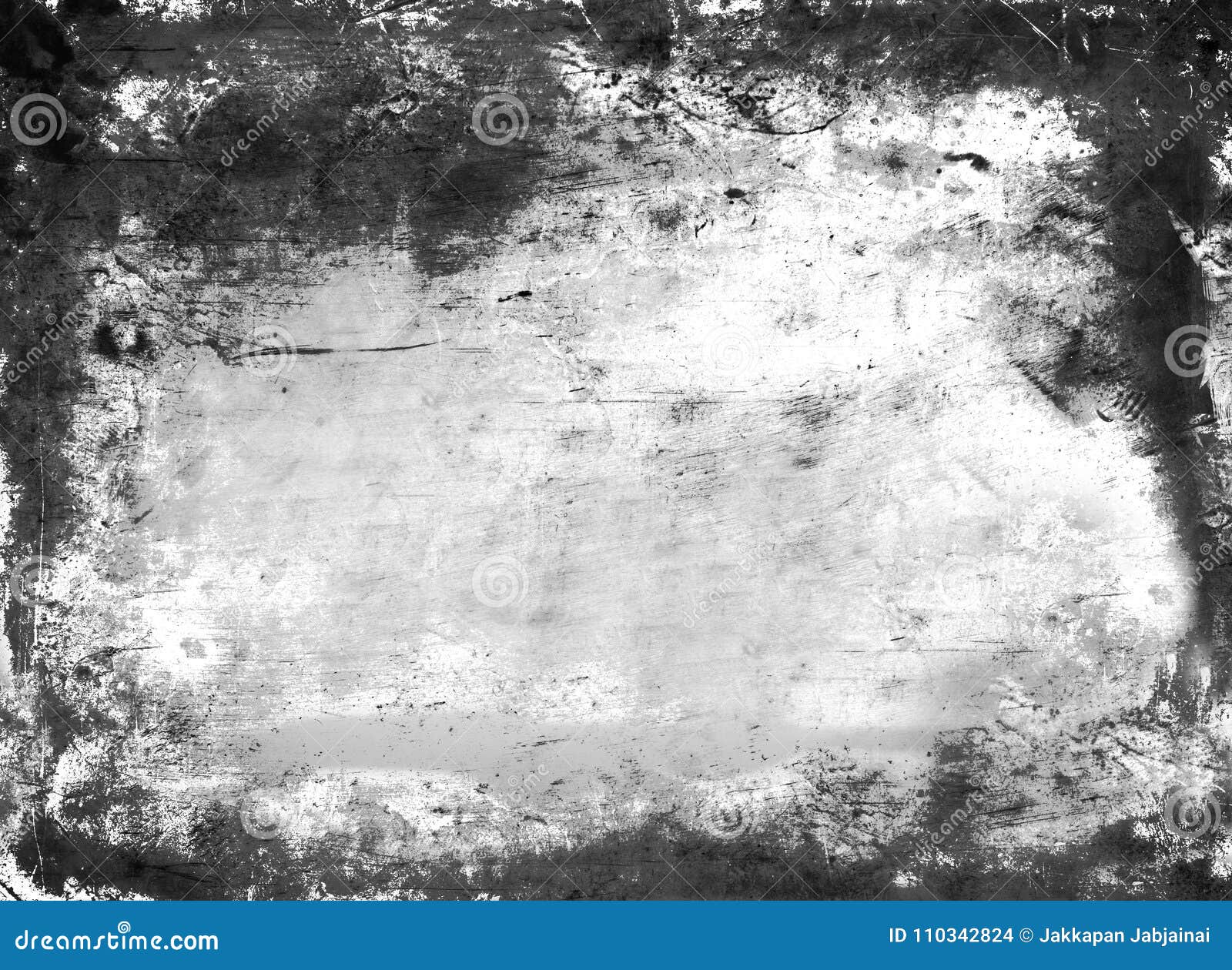 Abstract Dirty Or Aging Frame. Dust Particle And Dust Grain Texture ...