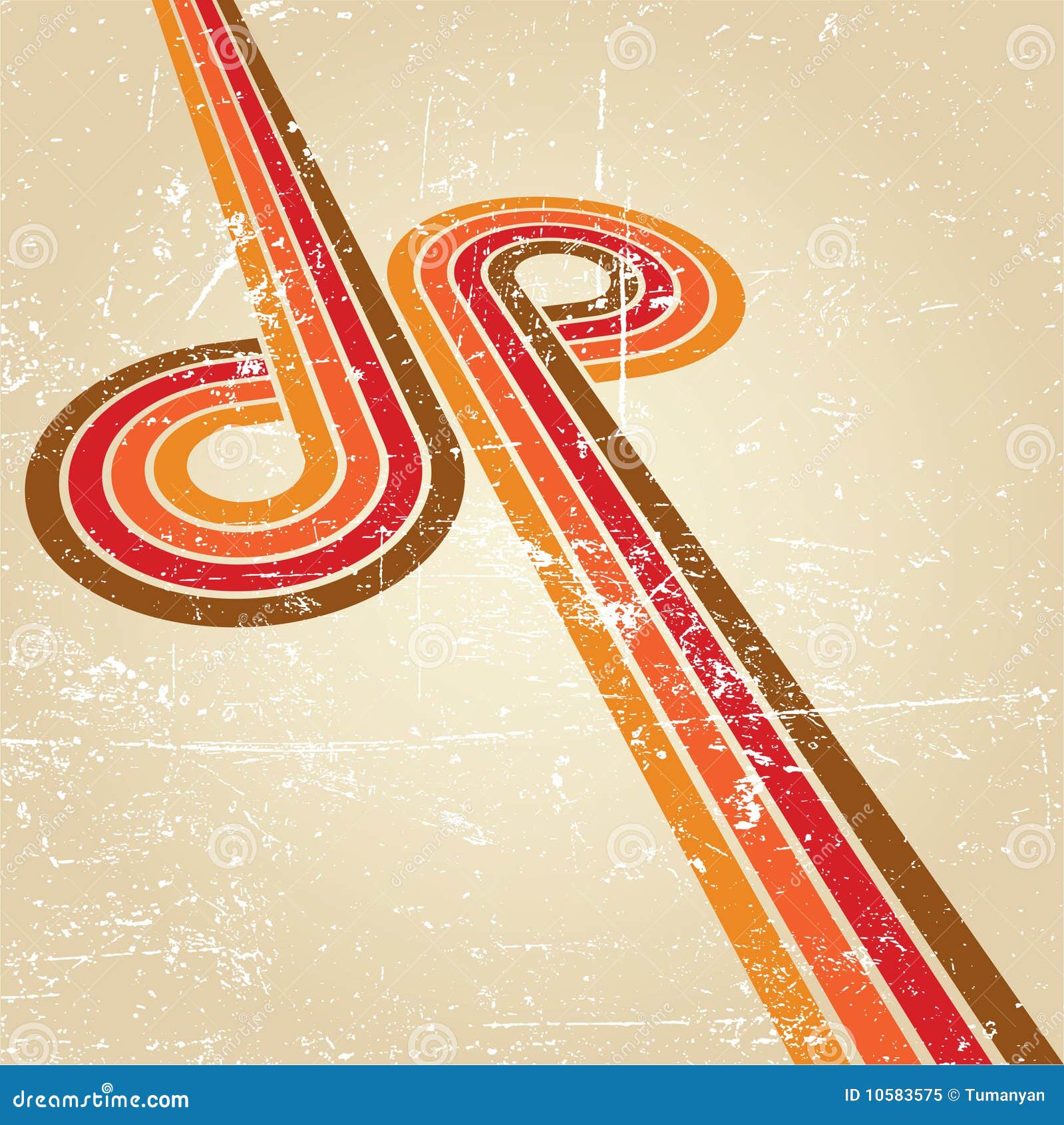 Abstract disco background. stock vector. Illustration of cover - 10583575