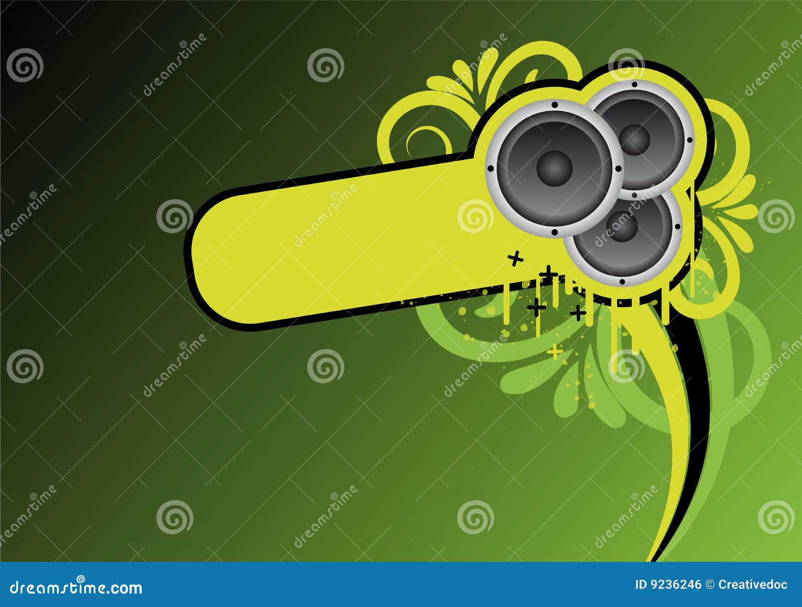 Abstract disco design stock illustration. Illustration of frame - 9236246