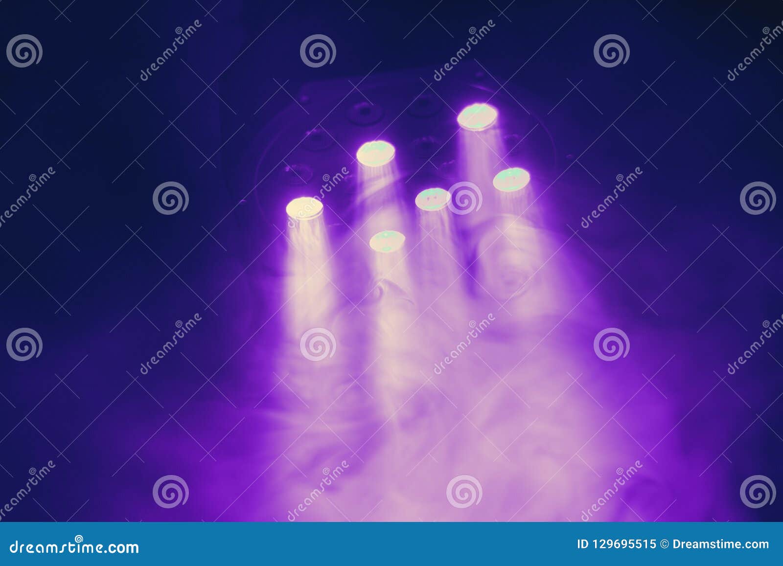 Abstract disco light beam stock image. Image of green - 129695515