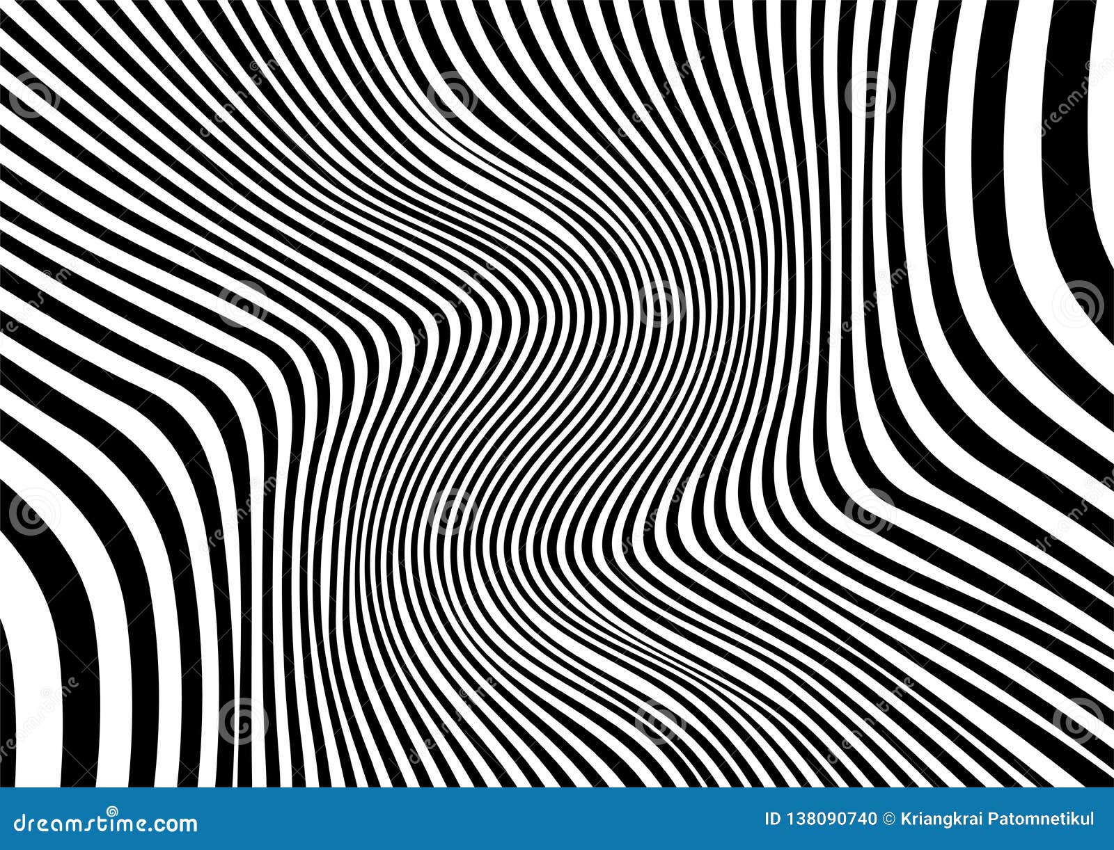 Abstract Distorted Black and White Background Stock Vector ...