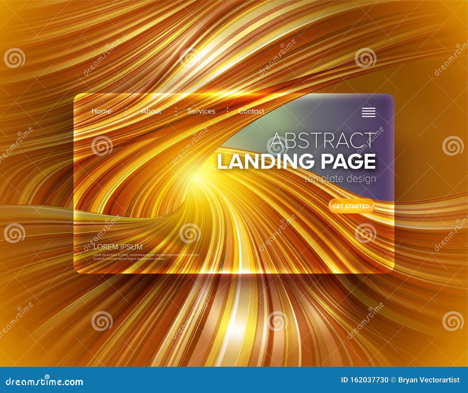 Abstract Distorted Stripe Background Stock Illustration - Illustration ...