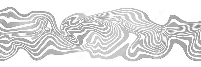 Abstract Distorted Wave Background.Stripes Design Stock Vector ...