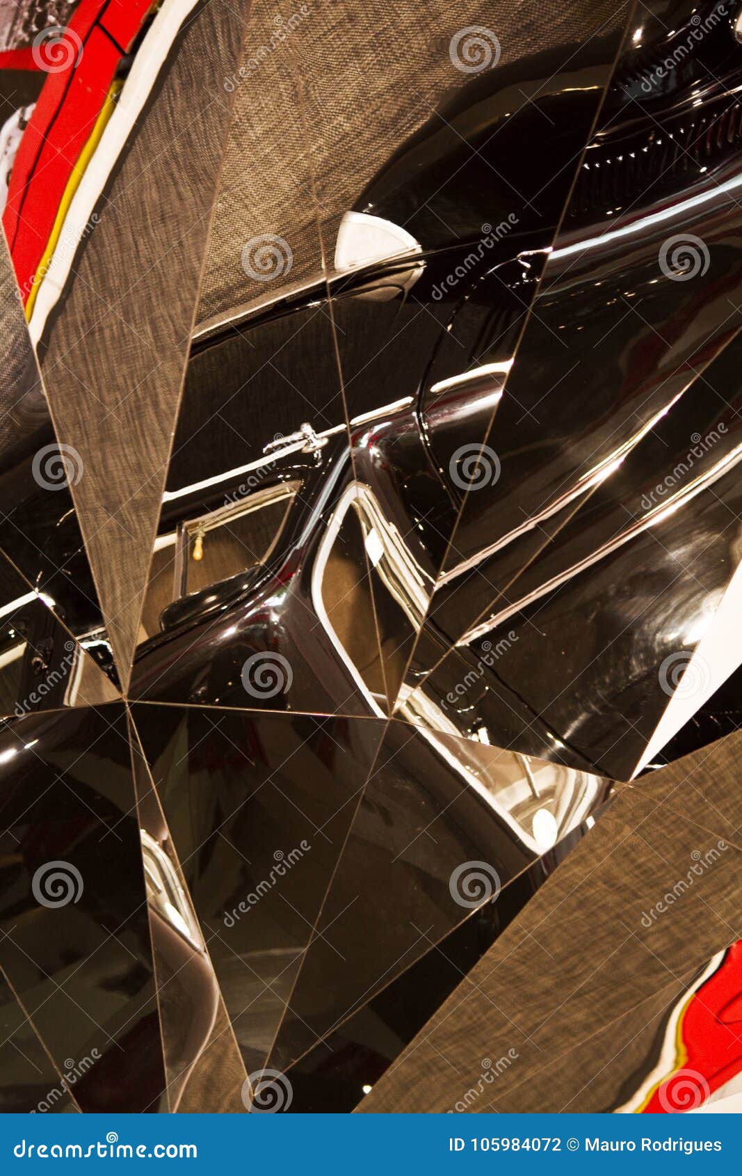 Abstract Distortion in Glass Stock Photo - Image of architecture, house ...