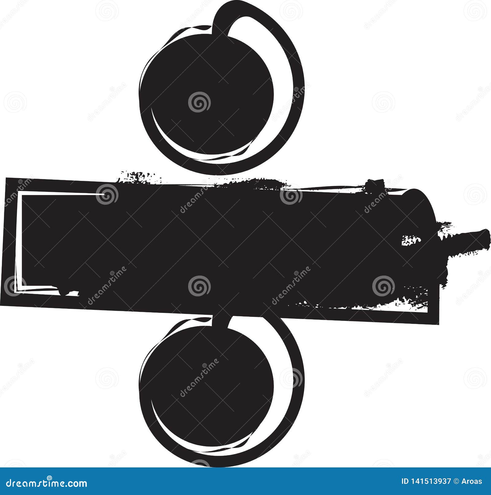 Abstract divide Symbol stock vector. Illustration of grunge - 141513937