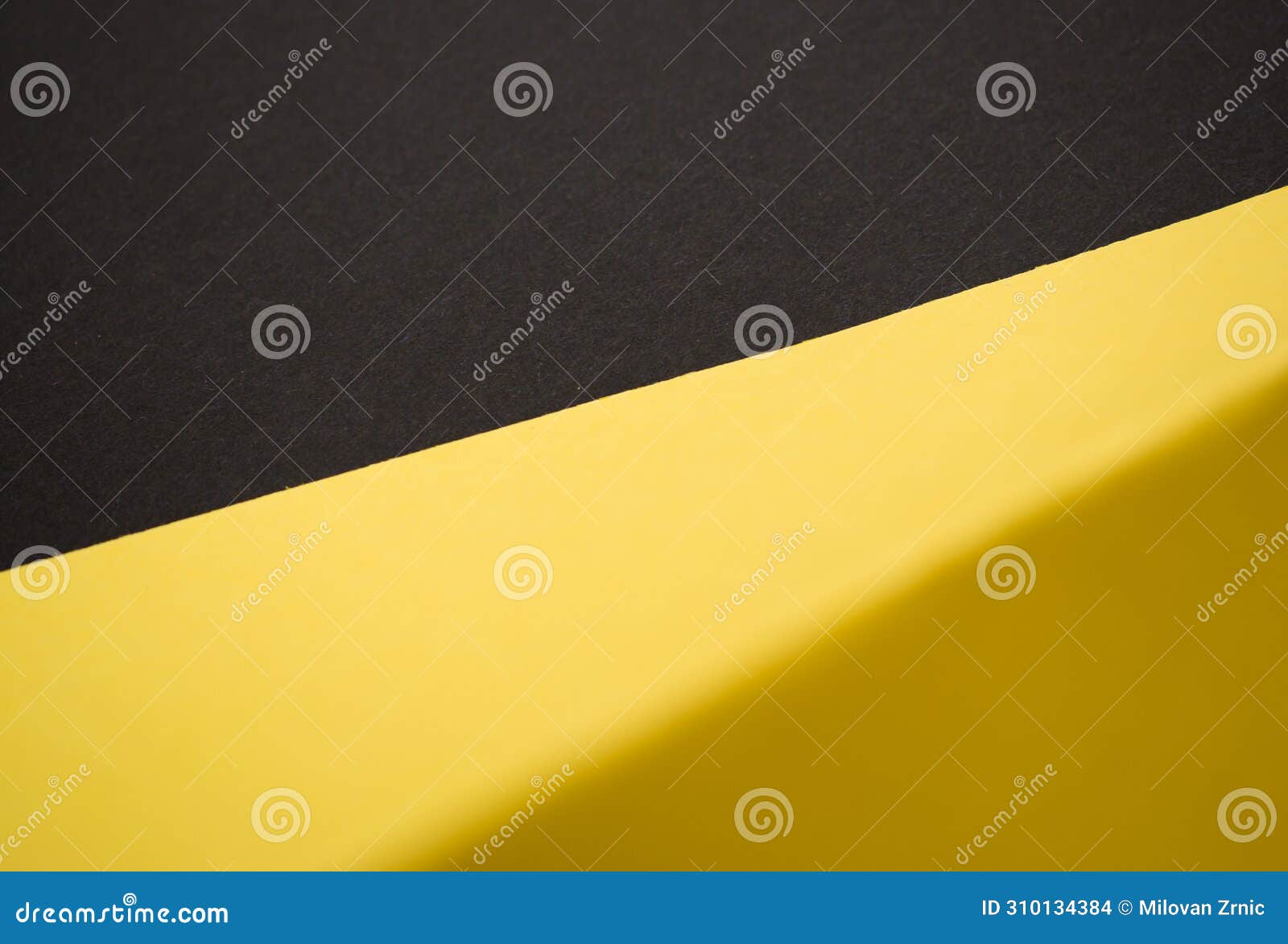 Abstract Divided Yellow and Black Background Stock Photo - Image of ...