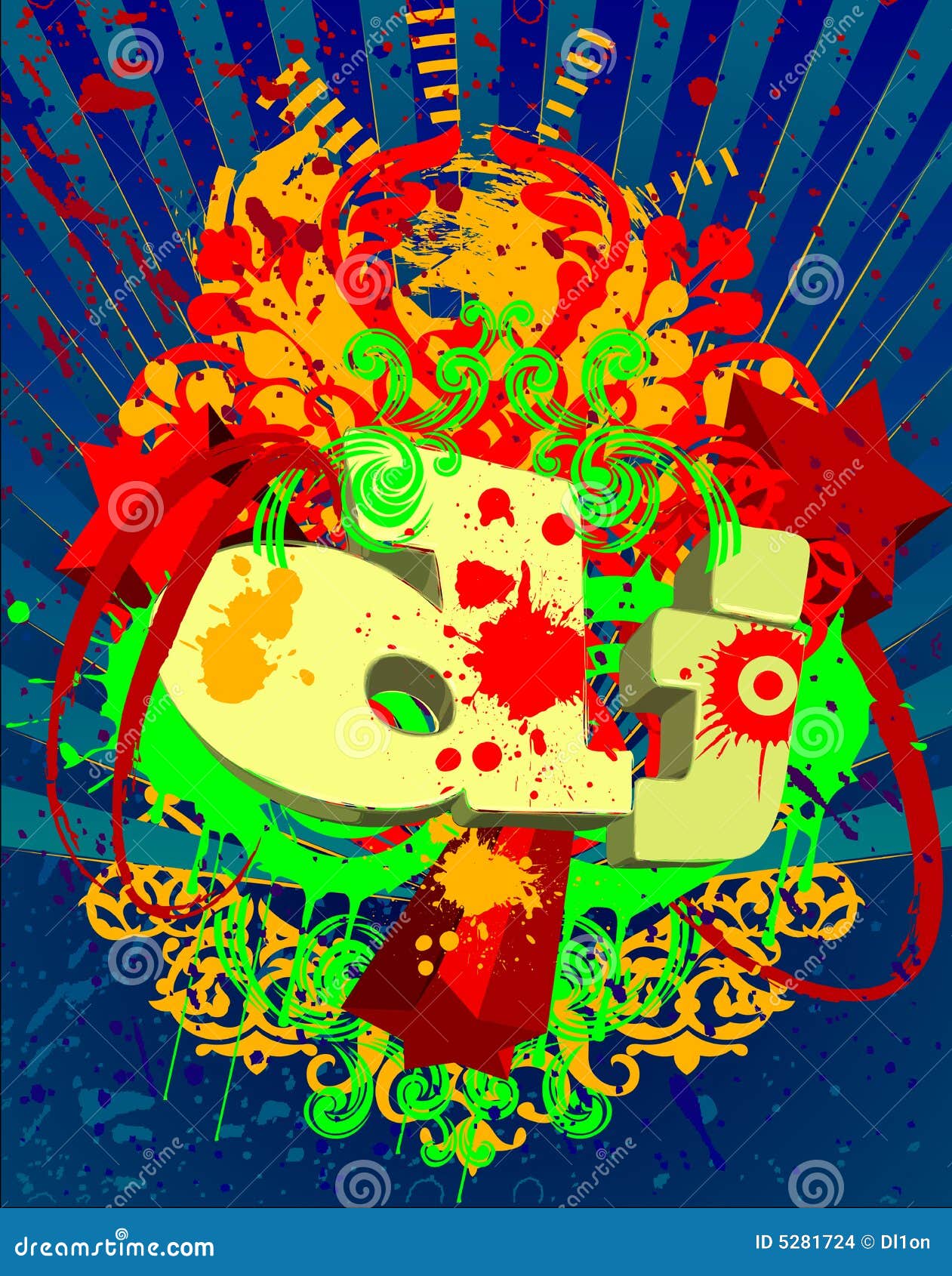 Abstract Dj Vector Stock Illustrations – 10,092 Abstract Dj Vector ...