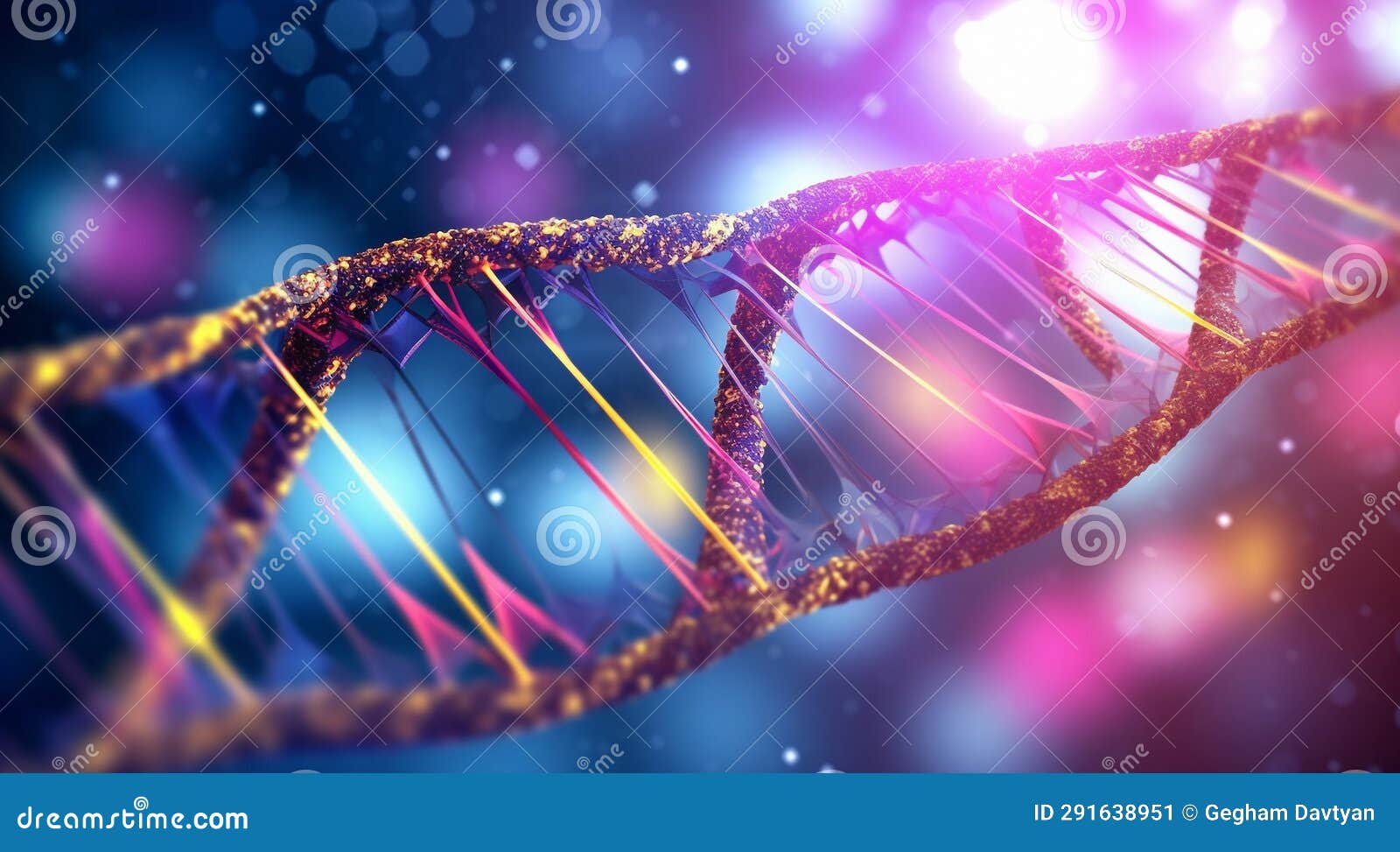 Dna Background On Technology Backgrounnd, Background With Effects, Dna ...