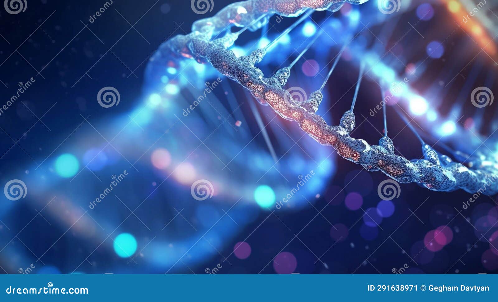 Dna Background On Technology Backgrounnd, Background With Effects, Dna ...